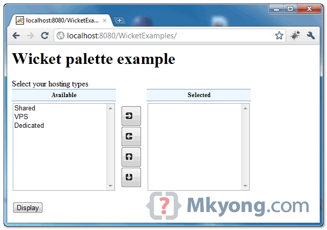 Wicket Palette 组件实战-CSDN博客